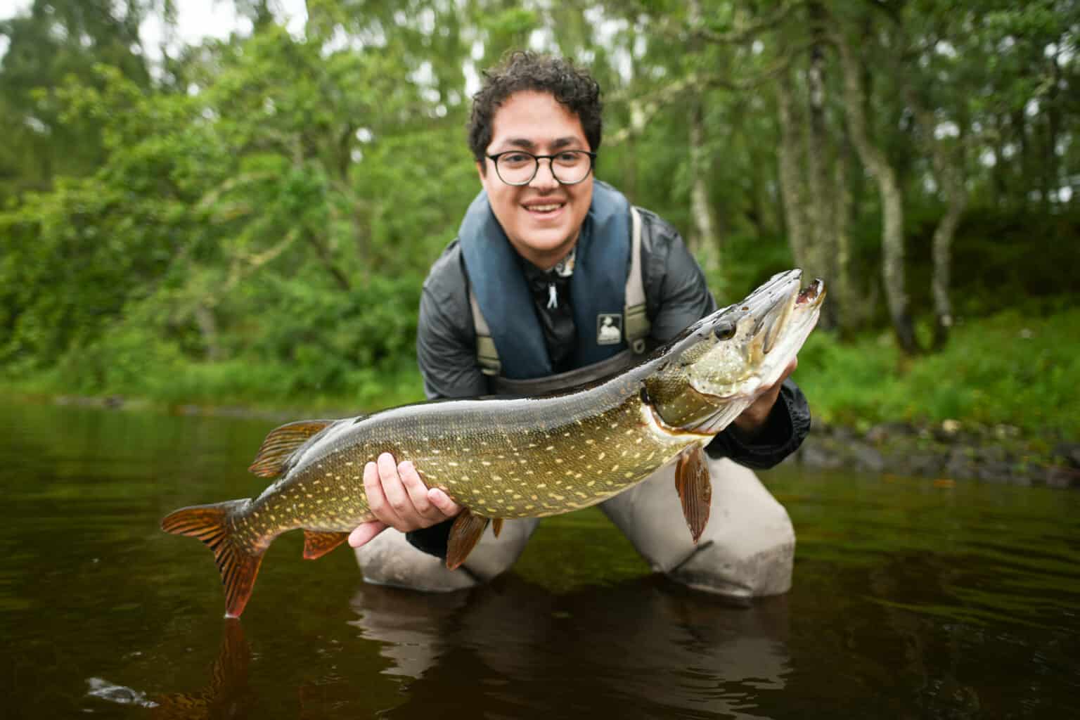 Guided Pike Fishing Trips in Scotland